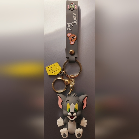 Other | Tom Jerry Cartoon Tom Character Keychain | Poshmark